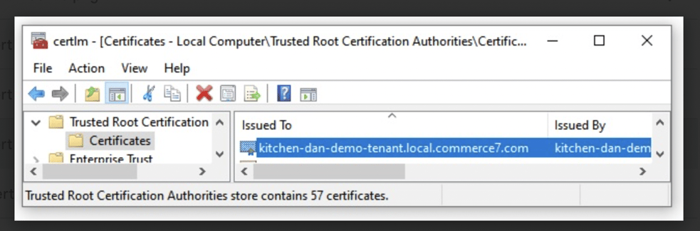 Installing a Self-signed SSL Printer Certificate - Windows
